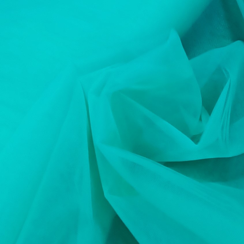 Tela tul Daria aguamarina 3 MT,comprar tejido para disfraces y decoración.