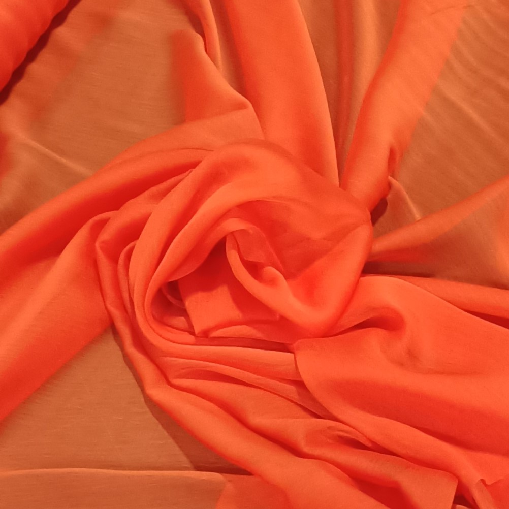 Tela gasa catiónica naranja60, comprar gasa, gasa naranja